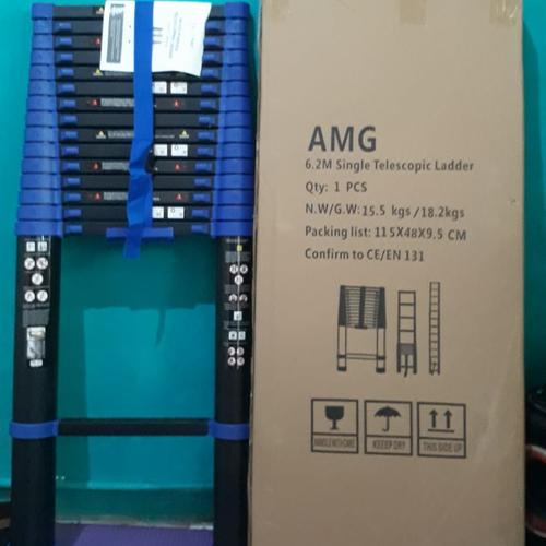 Jual Tangga single 6.2 M Telescopic Merk AMG - Jakarta Barat ...