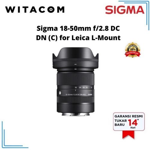 Promo Lensa Sigma 18-50mm f/2.8 DC DN Contemporary (C) for Leica L ...
