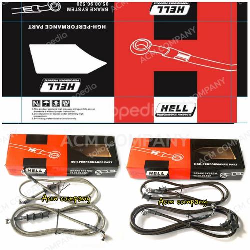 Jual Brake House Selang Rem Set Dpn Blkg HELL Honda Pcx Adv Non Abs - Silver - Jakarta Barat ...
