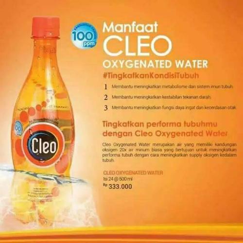 Jual Terbaru4- Oksigen Cleo Oxygen Air Minum Oksigen - Kota Surabaya ...