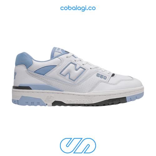 Jual New Balance 550 UNC White University Blue - ORIGINAL RESMI BNIB ...