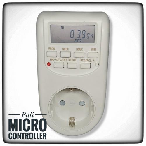 Jual Programmable Digital Timer Switch Weekly Stop Kontak Minggu 16 Program - Kota Denpasar ...