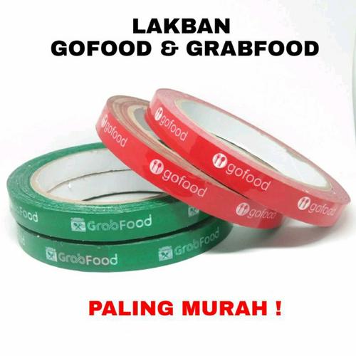 Jual Solatip / Isolasi Printing 12mm Ojol Makanan Online Food Delivery ...