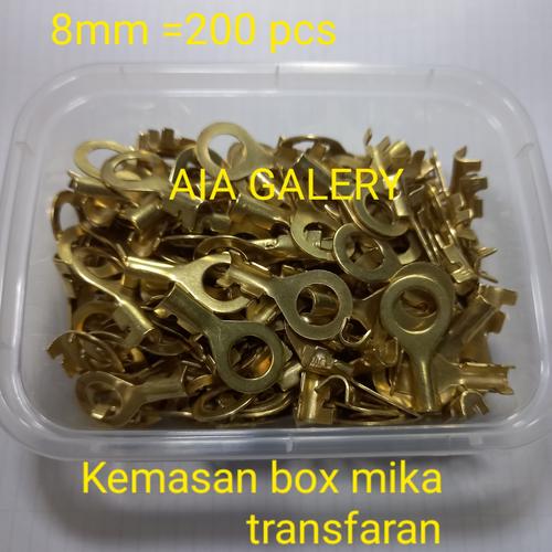 Jual Skun kabel 8mm harga 200 pcs terminal amper 8mm harga 200 pcs ...