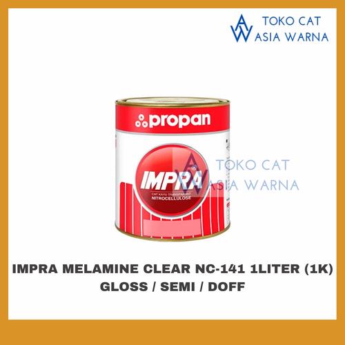 Jual PROPAN IMPRA MELAMINE CLEAR NC 141 1 LITER - GLOSS / SEMI GLOSS ...