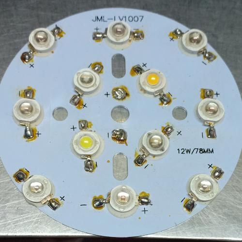 Jual HPL Led growlight 12W dengan PCB dan thermal glue mix spectrum ...