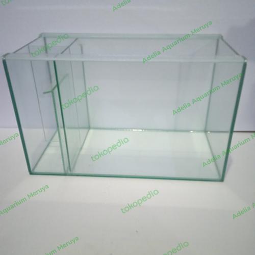 Jual Aquarium 50x25x30 filter samping new glass - Jakarta Barat ...