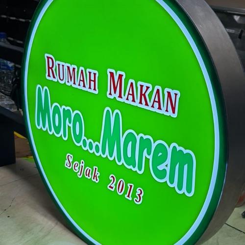 Jual neon box bulat 120 cm 1 sisi - Jakarta Selatan - Bintang ...