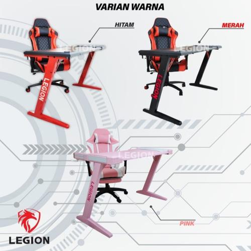 Jual LEGION MEJA KOMPUTER/ MEJA GAMING / MEJA PC LED / GAMING DESK ...