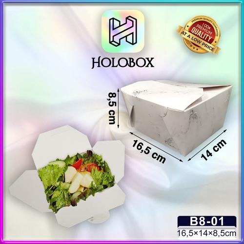 Jual Box makanan - Box Nasi - Lunch Box - Kotak Nasi 16.5x14x8.5 | B8 ...