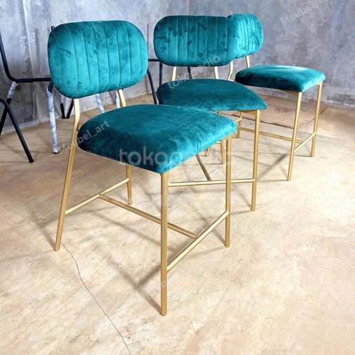 Jual kursi bar besi jok busa, stoll bar besi, kursi cafe bar besi ...