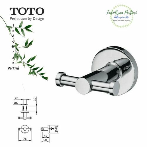 Jual TOTO TX704AES - Double robe hook- Gantungan Baju - Kab. Tangerang ...