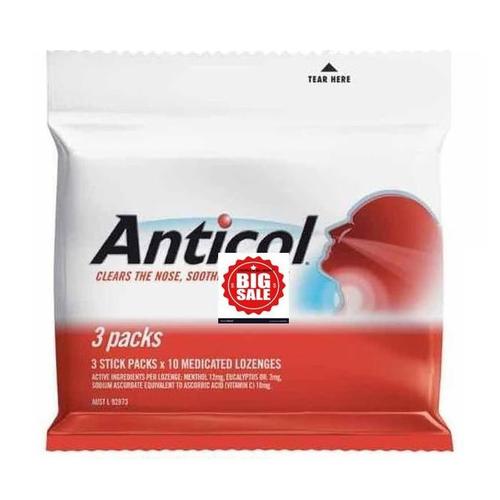 Jual Anticol Medicated Lozenges Medicate Lozenge Pilek Batuk ...