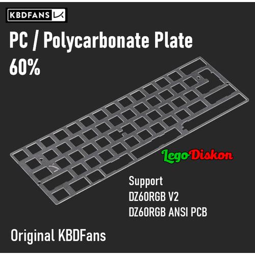 Jual KBDFANS 60% PC PLATE / POLYCARBONATE PLATE - Mechanical Keyboard ...
