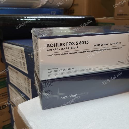 Jual Kawat Las Electrode Bohler Fox S 6013 - 3,2 MM - Jakarta Utara - TSS Teknik | Tokopedia