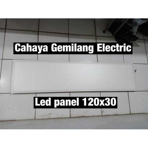 Jual Lampu led panel 120x30 120 x 30 50w 50watt slim tipis inbow ...