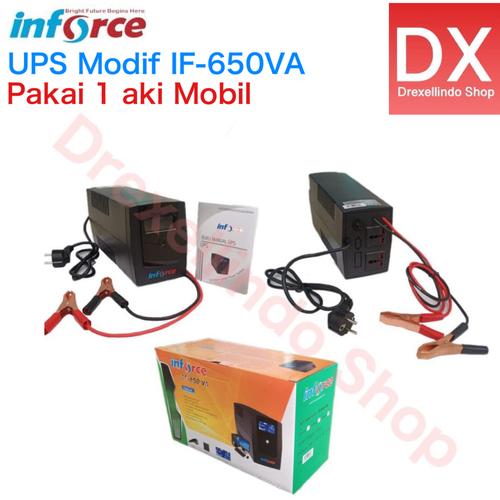 Jual UPS INFORCE 650 MODIF - 1 AKI 12V45A-100A - Kota Tangerang Selatan ...