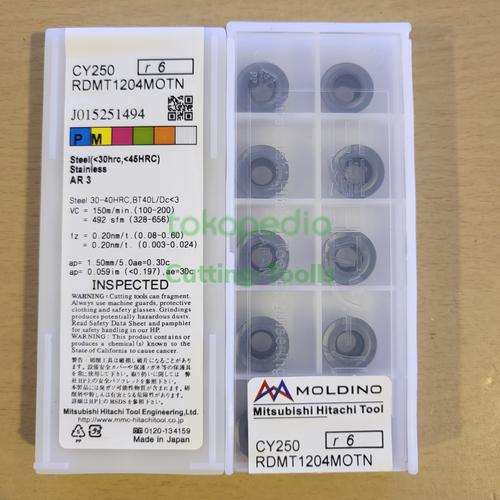 Jual INSERT RDMT 1204 CY250 HITACHI / RDMT 12 / INSERT MILLING RDMT ...