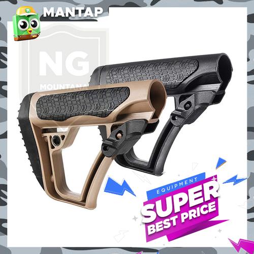 Jual Popor Tactical Daniel Defense Collpasible Butt Stock AR Adjustable ...