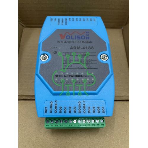 Jual Modbus RTU RS485 - Digital Input and Output Module Isolated 8DI/DO ...