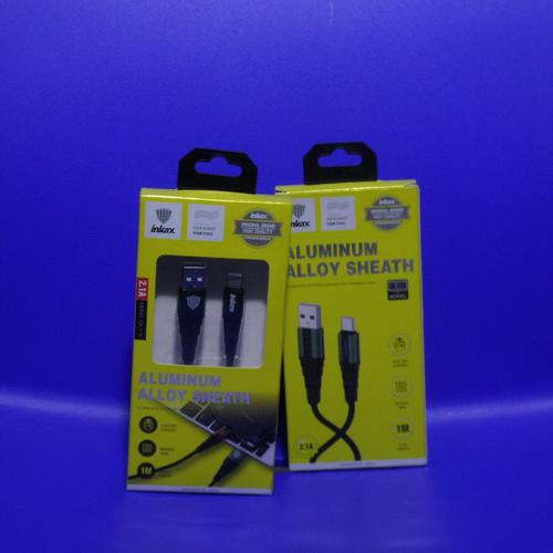 Jual kabel charger type c fast charging - Inkax Aluminium Alloy Sheath ...