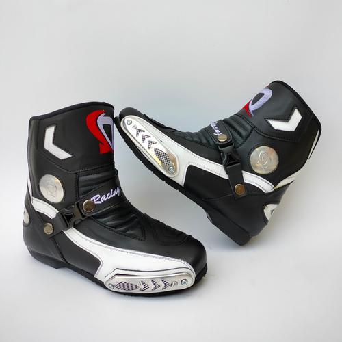 Jual sepatu touring DLN racing termurah road race balap race cornering ...