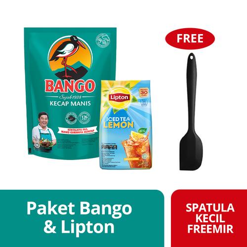 Promo Paket Bango Kecap Manis & Lipton Ice Tea Mix Lemon Free Spatula ...