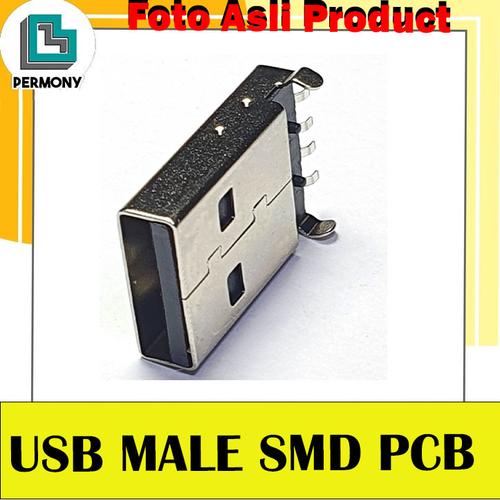 Jual USB male smd pcb socket connector soket - Jakarta Pusat - PerMony ...