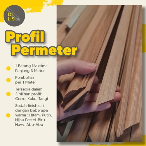 Jual LIS PROFILE KAYU WAINSCOTING WALLMOULDING - PROFILE KUKU, TIDAK ...