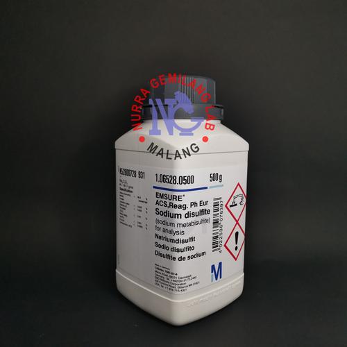 Jual Sodium disulfite Sodium metabisulfite analys MERCK 500 gr 1.06528. ...