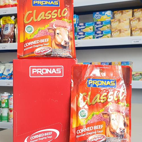 Jual Pronas Corned Beef Sachet / Pronas Kornet Sapi Renceng - Kota ...