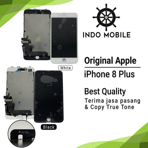 Jual LCD iphone 8 plus Original Quality Garansi - Hitam, ORIGINAL APPLE ...