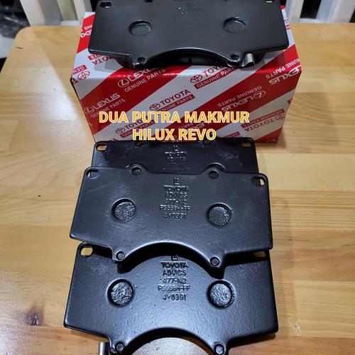 Jual KAMPAS REM DEPAN HILUX REVO FORTUNER BRAKE PAD HILUX REVO 04465 ...