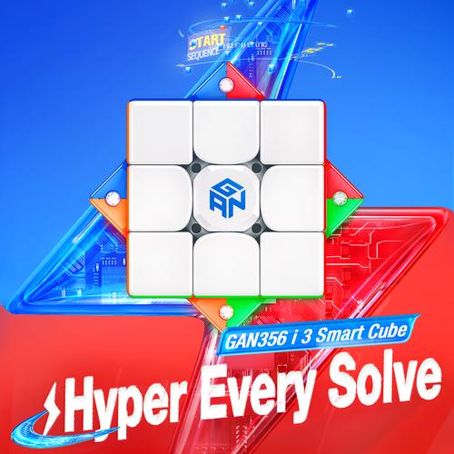 Jual Rubik Gan 356 i3 M 3x3x3 Magnetic Stickerless 3x3 356i v3 Gan356i ...