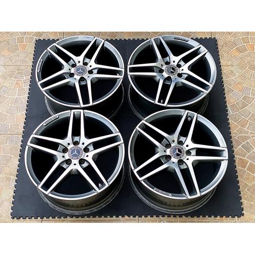 Jual Velg AMG 18 inch style 4 mercy mercedes ori w212 w204 w203 w211 ...