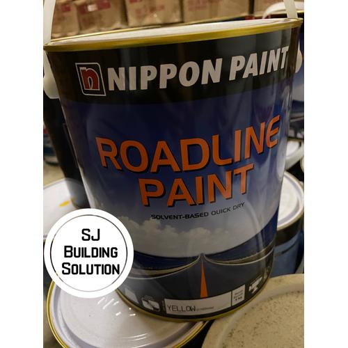 Jual CAT JALAN ROADLINE PAINT NIPPON PAINT 5 KG CAT MARKA JALAN TROTOAR ...
