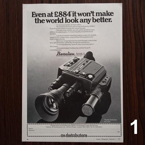 Jual Iklan Kamera BOLEX BAUER BEAULIEU BRAUN EUMIG Super8 Analog Film ...