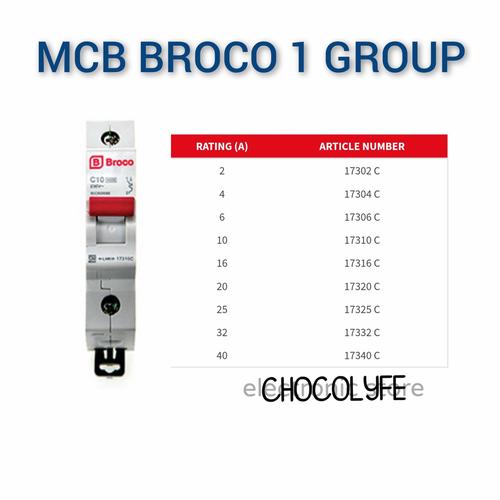 Jual MCB BROCO 25A SNI - MCB BROCO 25 AMPERE SNI - Kota Bekasi - ChocoLyfe | Tokopedia