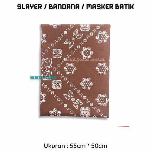 Jual Bandana Masker Slayer Multifungsi Syal Sapu Tangan Motif Batik ...