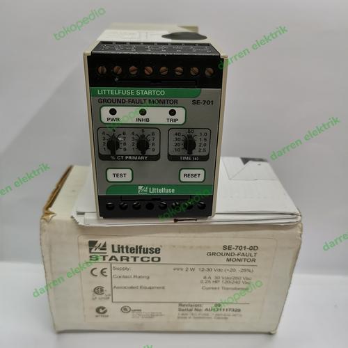 Jual littlefuse startco ground fault monitor SE-701-0D - Jakarta Barat ...
