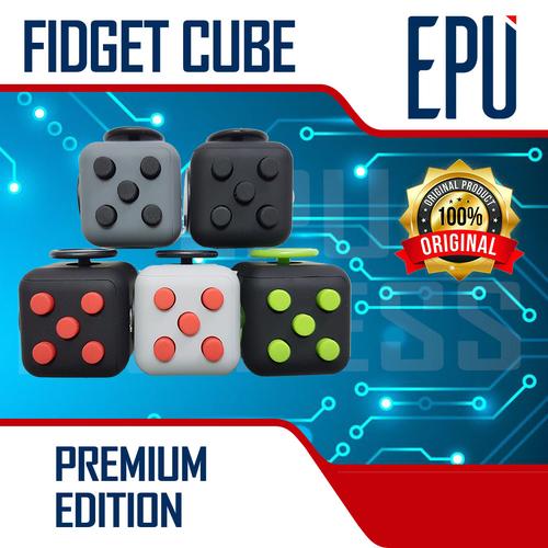 Promo Fidget Cube Premium Edition Fidget Toy Anti Stress Toy Mainan ...