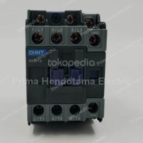 Jual Contactor CHINT NXC-12 220VAC | Kontaktor CHINT NXC12 220V AC ...