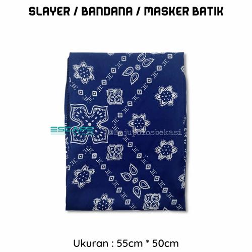Jual Bandana Masker Slayer Multifungsi Syal Sapu Tangan Motif Batik ...
