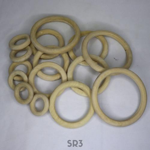 Jual Ring Kayu Natural 6 Ukuran | Wooden Ring | Ring Macrame - Pernis ...