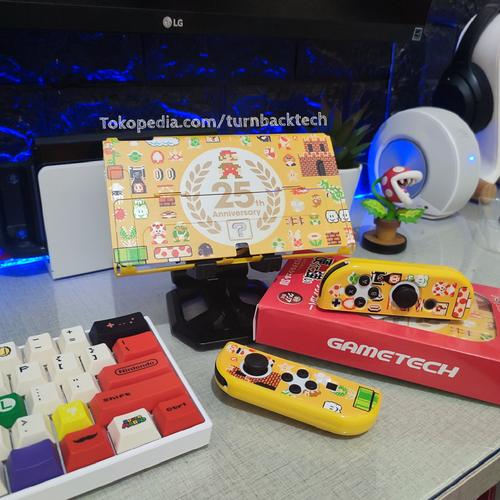 Jual Gametech Fit Dock/Dockable Case Nintendo Switch OLED Mario 8 Yellow - Kota Magelang - turn ...