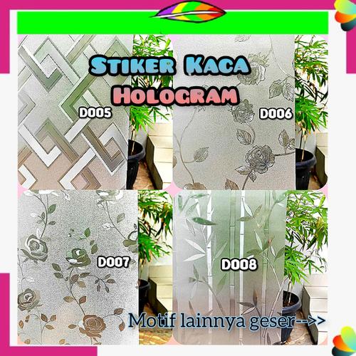 Jual STIKER STICKER KACA SANBLAST PREMIUM JENDELA RUMAH PINTU KAMAR ...