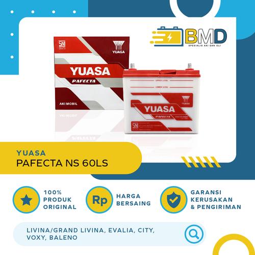 Promo Aki Mobil Yuasa Pafecta NS60LS untuk Yaris, Innova, Vios, CRV, Sienta Cicil 0% 3x ...