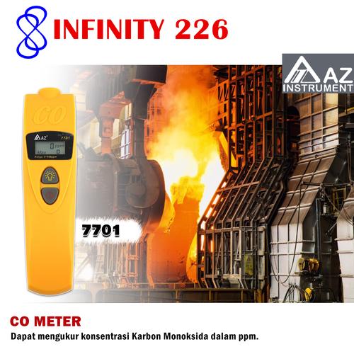 Jual CO Meter / Carbon Monoxide Alarm Detector AZ Instrument 7701 ...
