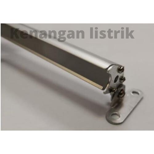 Jual Kap Lampu Batangan Alumunium Panjang 1Meter rumah lampu strip led ...