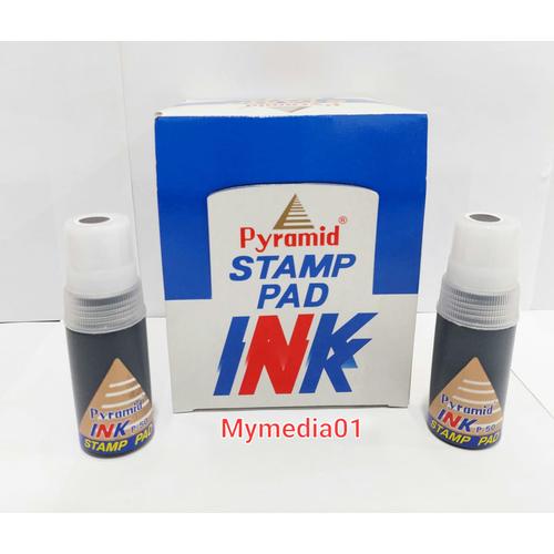 Jual Tinta Stempel PYRAMID/Tinta Refill/Stamp Pad Ink/Tinta Stamp Pad ...
